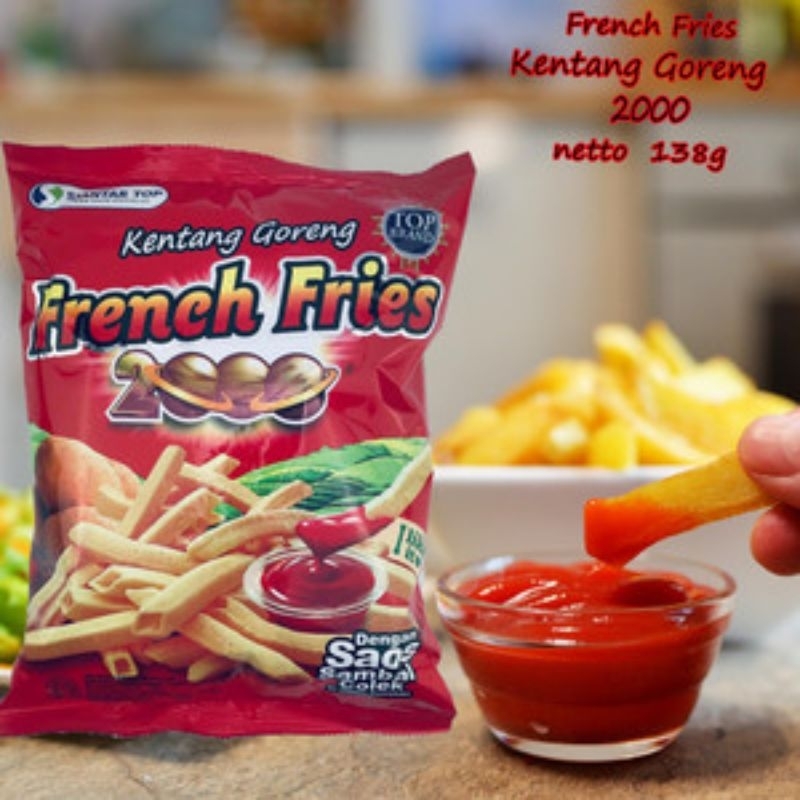 Kentang Goreng French Fries 2000 | Shopee Malaysia