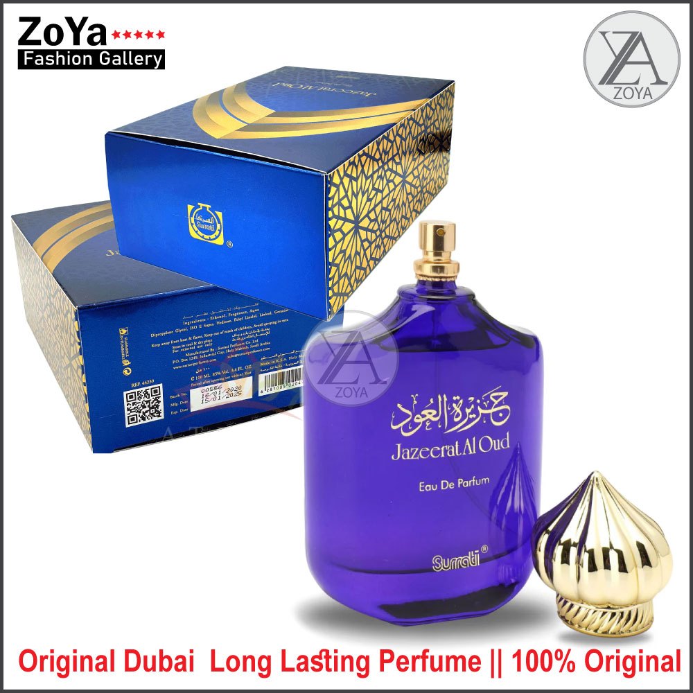 Jazeerat Al Oud Surrati Perfume Unisex EDP Original from Dubai 100ml ...