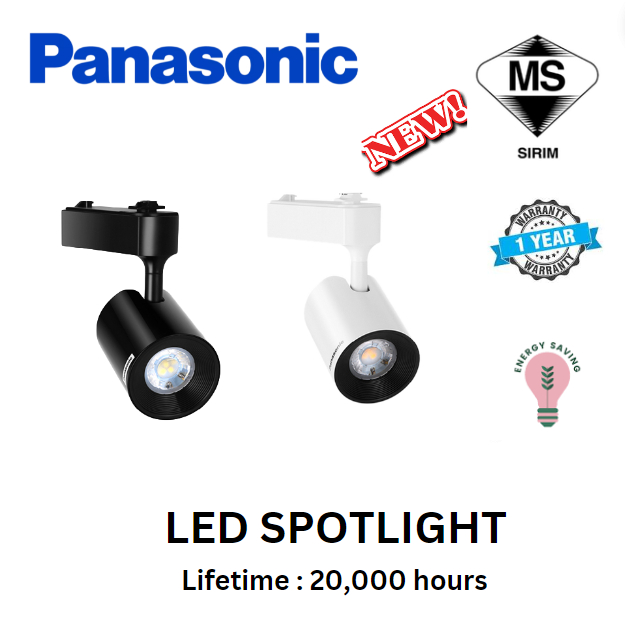 [NEW MODEL 2024] Panasonic Duct Mount LED Spotlight 7W Lifetime 20,000 ...
