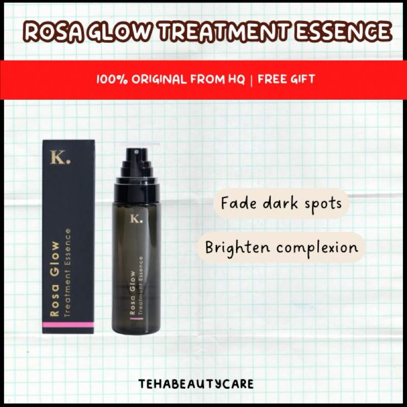 KAYMAN BEAUTY ROSA GLOW TREATMENT ESSENCE | Shopee Malaysia
