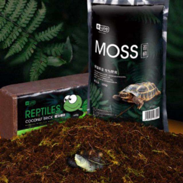Reptile Moss Coconut Plantation Soil Peat Coco Husk Coir Brick Snake ...