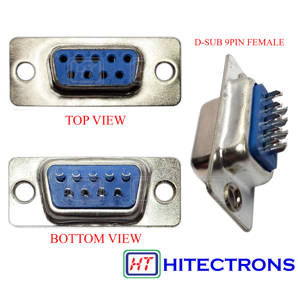 D-SUB FEMALE CONNECTOR | Shopee Malaysia
