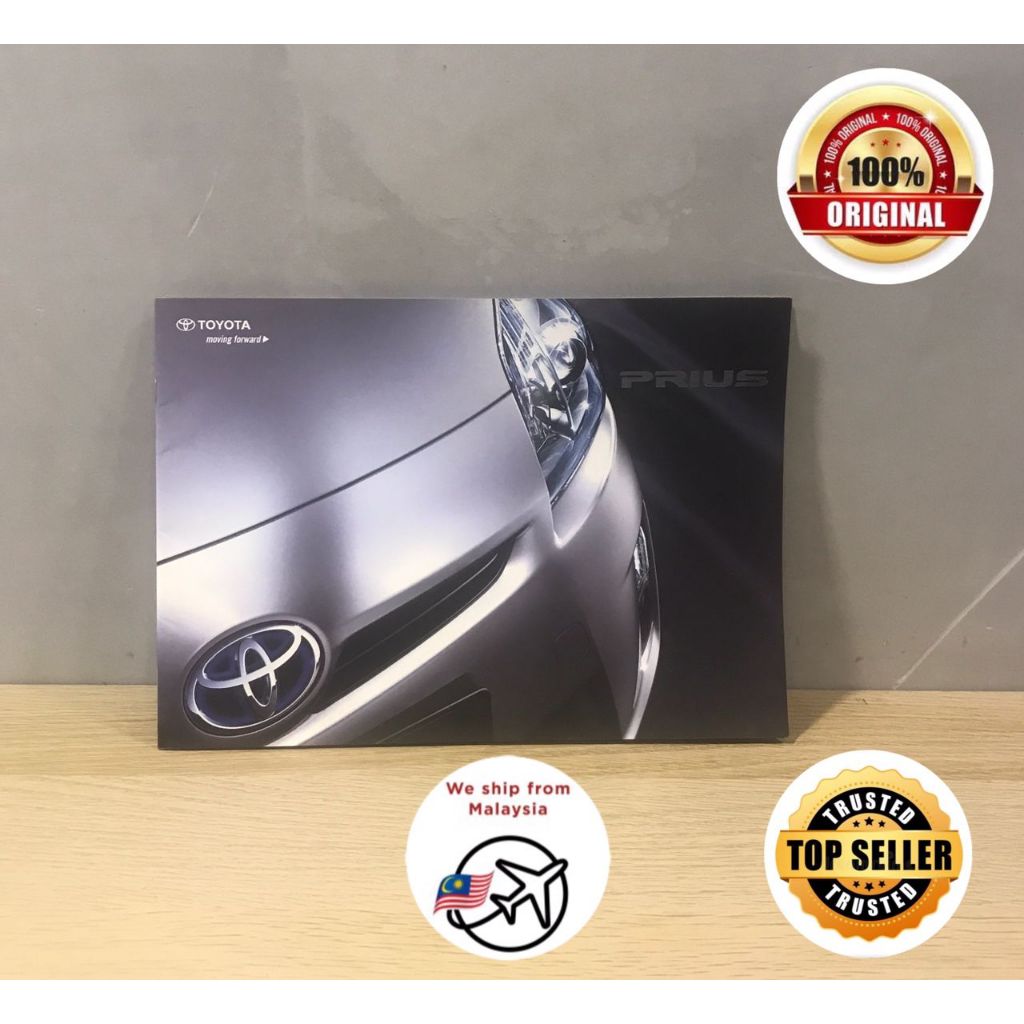 Toyota Prius Catalog / Catalogue Collection 100% Original Use | Shopee ...