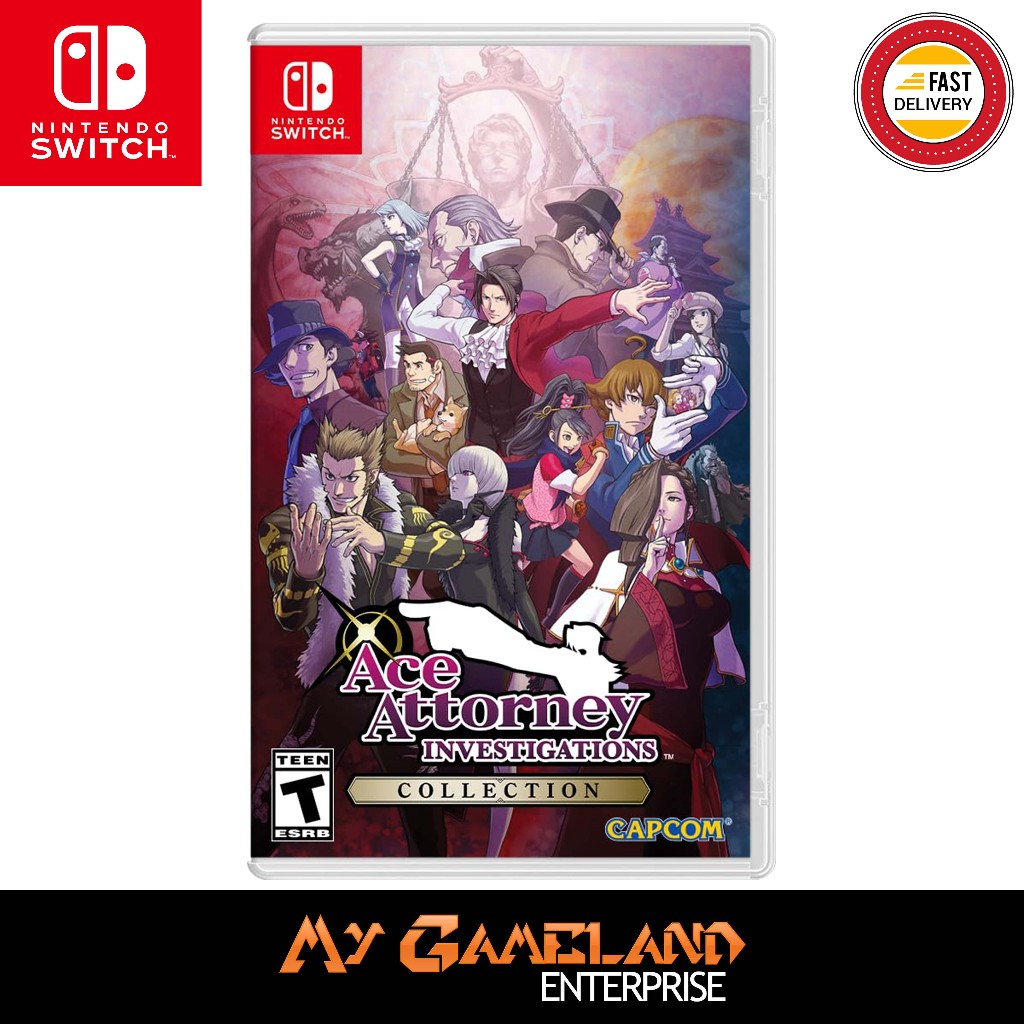Nintendo Switch Ace Attorney Investigations Collection (English/Chinese ...