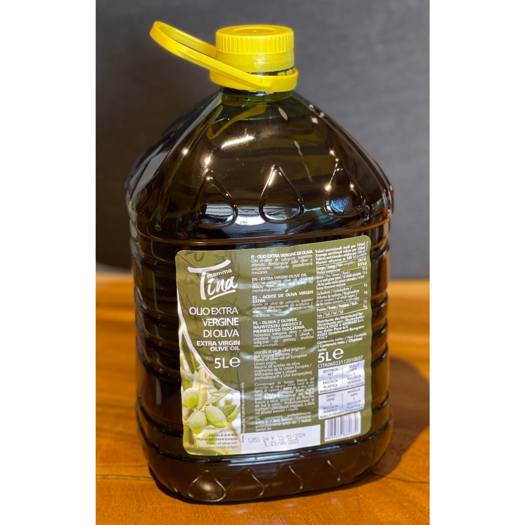 Mamma Tina Extra Virgin Olive Oil 5L - Italy | Shopee Malaysia
