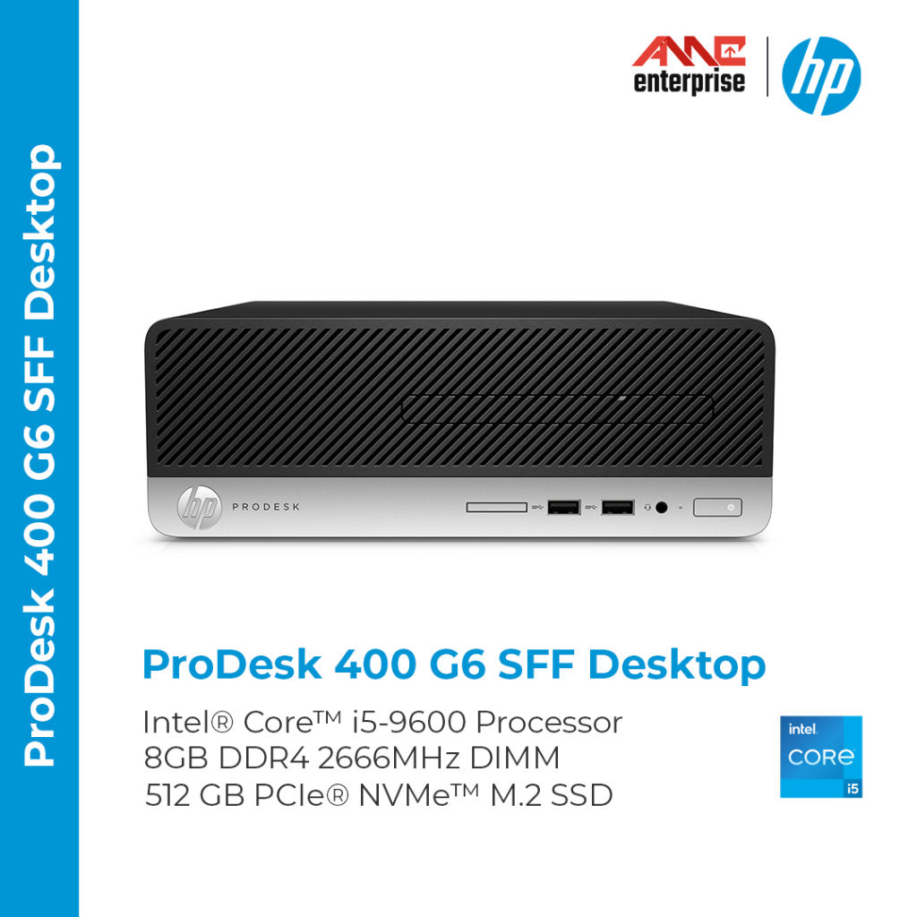 [Free Keyboard / Mouse] HP Refurbished ProDesk 400 G6 SFF Desktop ...