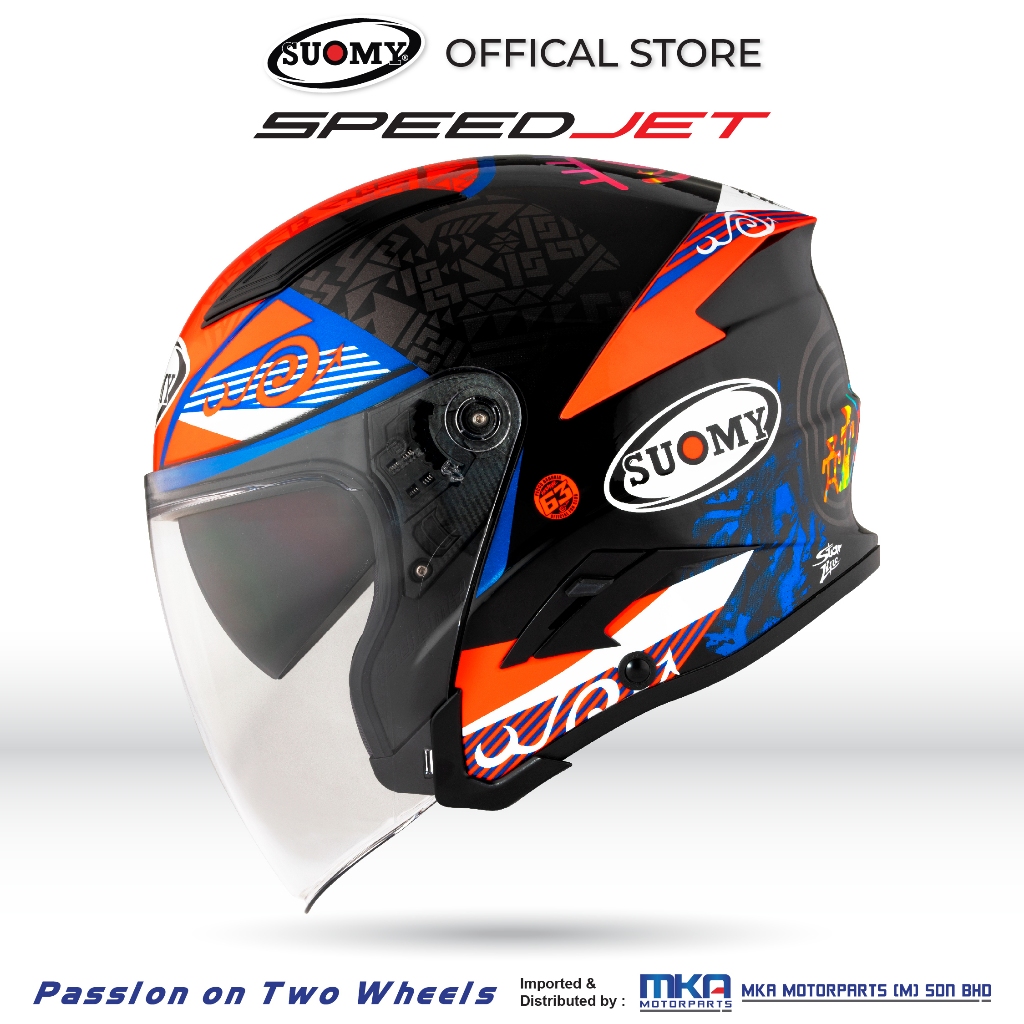 SUOMY HELMET SPEEDJET BAGNAIA REPLICA 2021 GLOSS | Shopee Malaysia