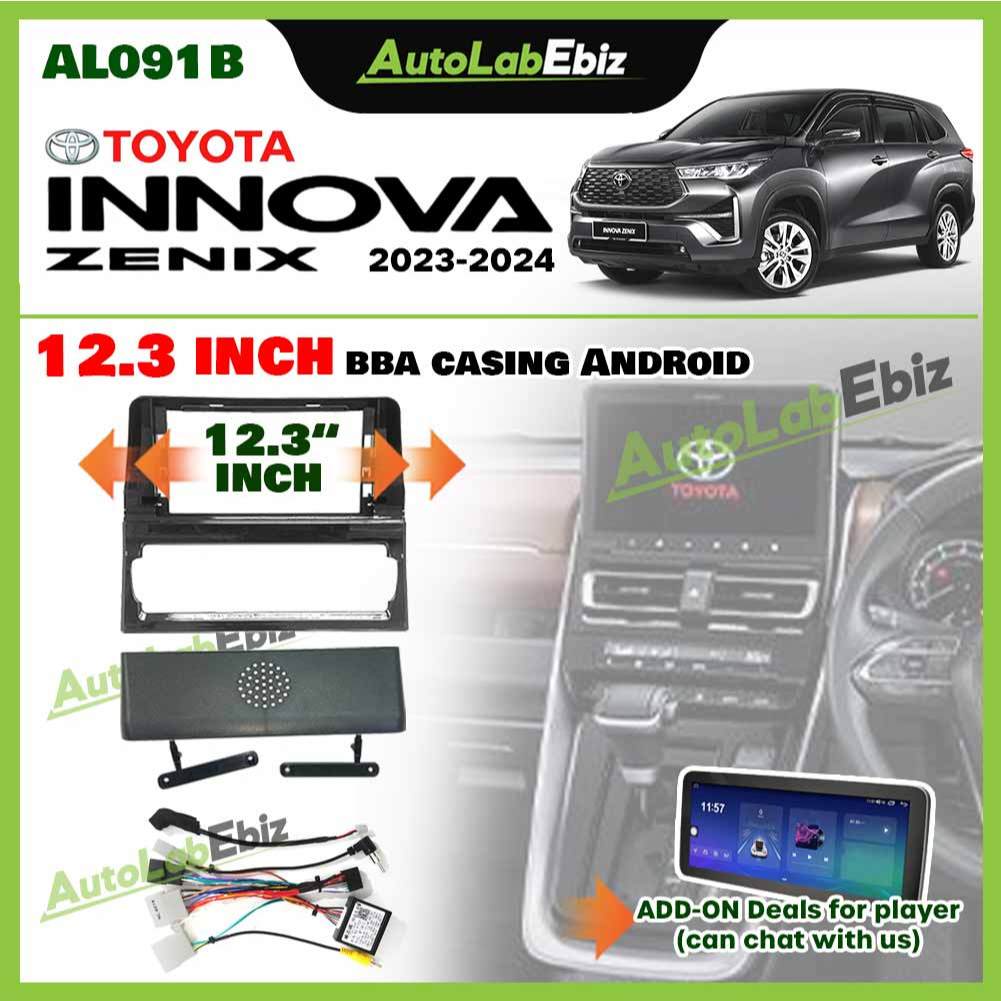 All-New Toyota Innova Zenix 2023-2024 - 12.3 inch BBA Casing Android ...
