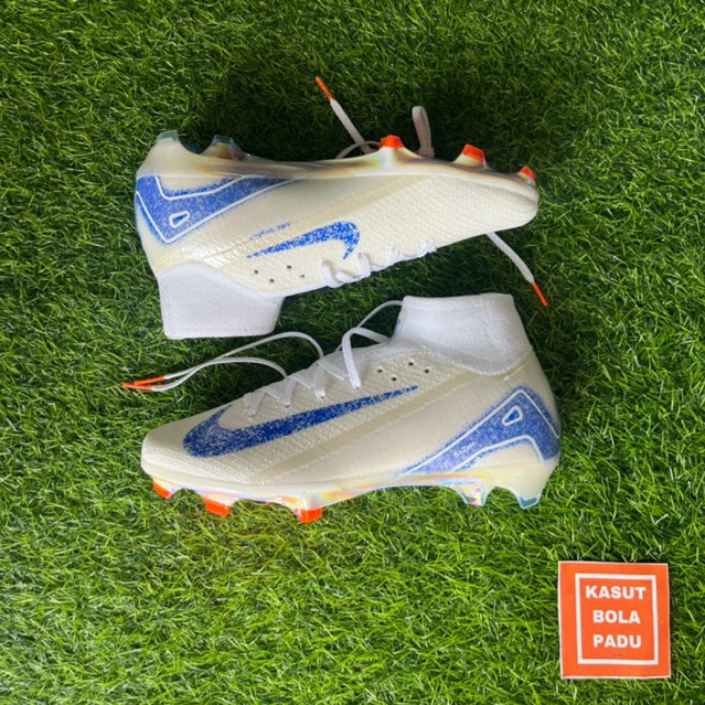 KASUT BOLA -AIRZOOM SUPERFLY 10 ELITE FG “BLUEPRINT PACK” SOCCER CLEATS ...