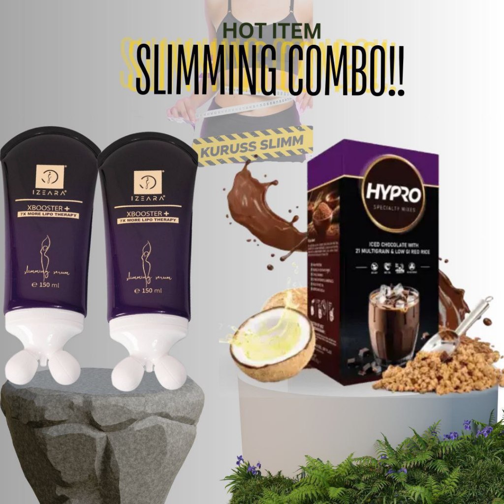 Combo Diet Hypro & Izeara Booster Serum Langsing Minuman Kurus Bakar ...