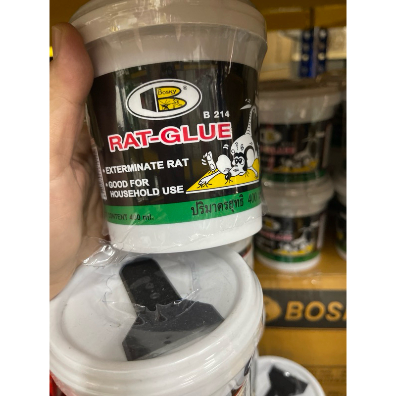 LS GEMILANG BOSNY RAT- GLUE GUM TIKUS 400G 老鼠胶 MOUSE GUM GLUE | Shopee ...