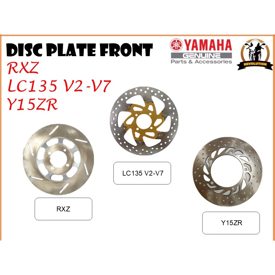 DISC PLATE DISC FRONT DISC LC135-5S LC-5S NEW 5SPEED FRONT DISC PLATE ...