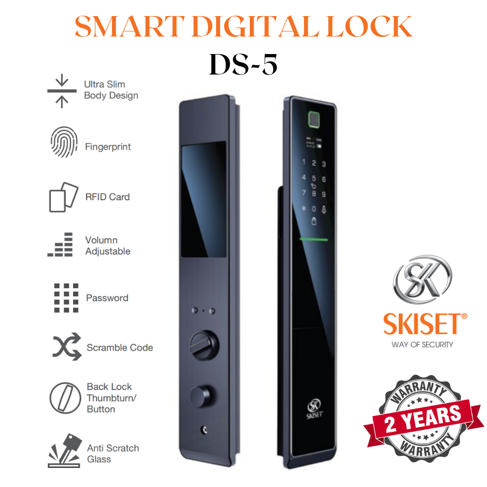 SKISET SMART DIGITAL LOCK DS-5 | Shopee Malaysia
