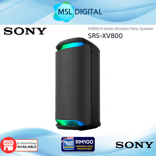 Sony SRS-XV800 Wireless Portable Bluetooth Party Speaker with Handle ...