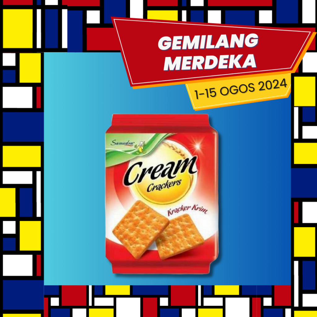 Samudra Cream Cracker 300g [Readystok & Halal & Premium] | Shopee Malaysia