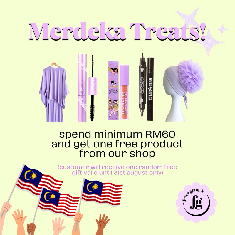MERDEKA TREATS - FREE GIFT ONLY | Shopee Malaysia