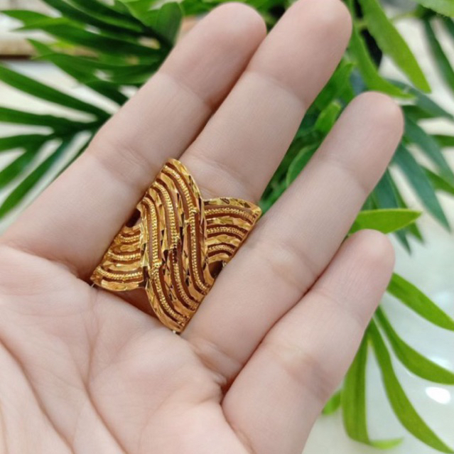 💋 COP 916 / 999 PERSIS ORI 💋 EMAS KOREA CINCIN ( RING ) 💋 | Shopee Malaysia