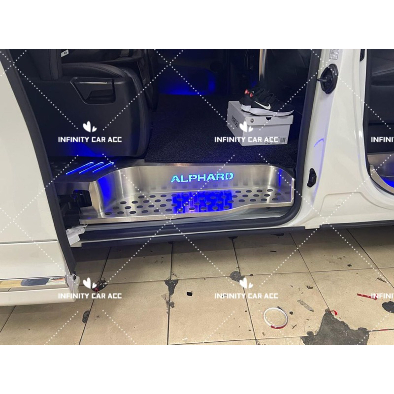 Toyota Alphard Vellfire ANH30 2015-2022 Side Step Door Step Side Sill ...