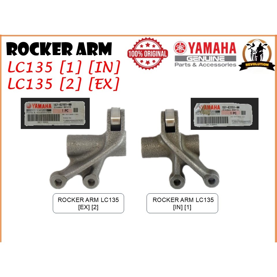 YAMAHA 135LC LC LC135 V1 - V7 FZ150 LC5S ROCKER ARM SET | Shopee Malaysia