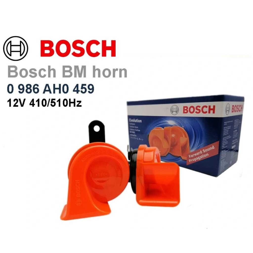 BOSCH EVOLUTION BM FANFARE HORN SNAIL TWIN COMPACT ORIGINAL 12V KERETA ...