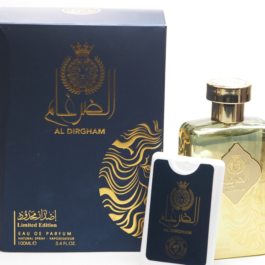 Al Dirgham EDP Perfume 100ml for Men by Ard Al Zaafaran, Minyak Wangi ...