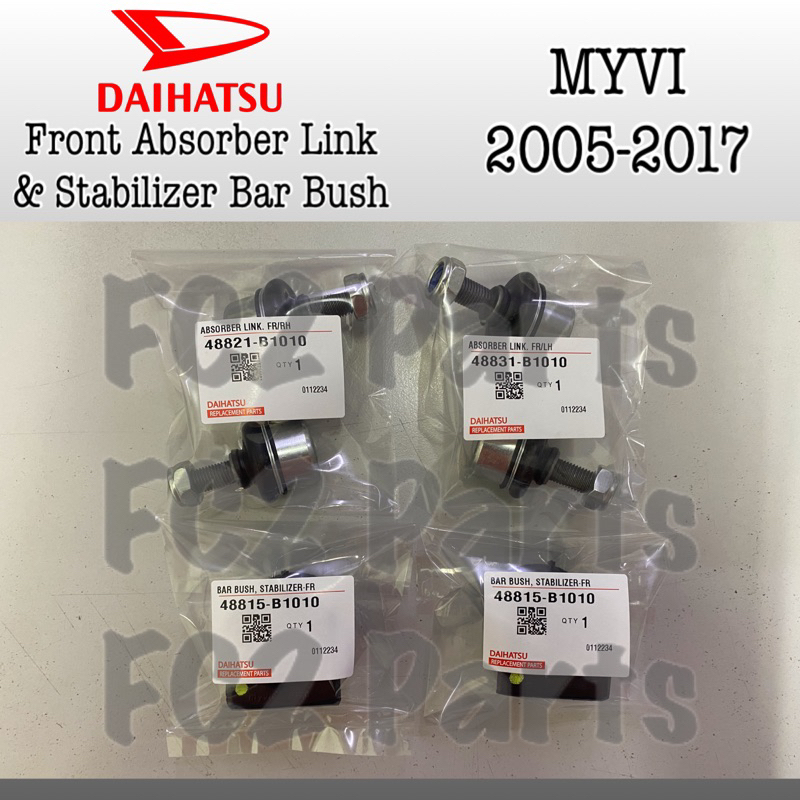OEM Daihatsu 1car 4pcs Perodua Myvi 2005-2017 Myvi Lagi Best Myvi Icon ...