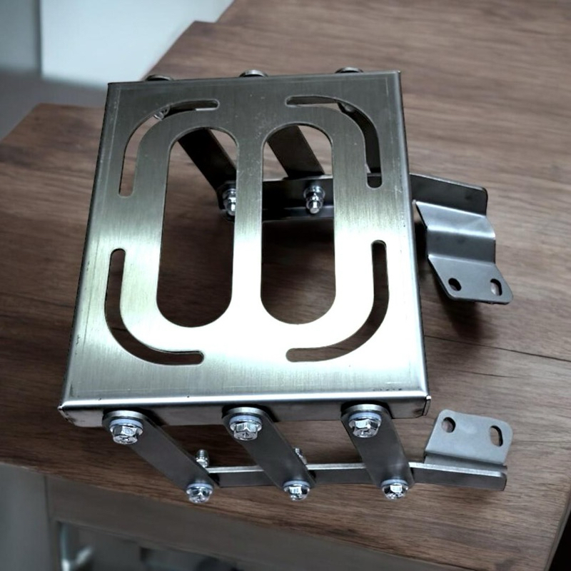 TEBAL PARAM MONORACK LIPAT STAINLESS STEEL Y15ZR Y16ZR LC135 RS150 ...