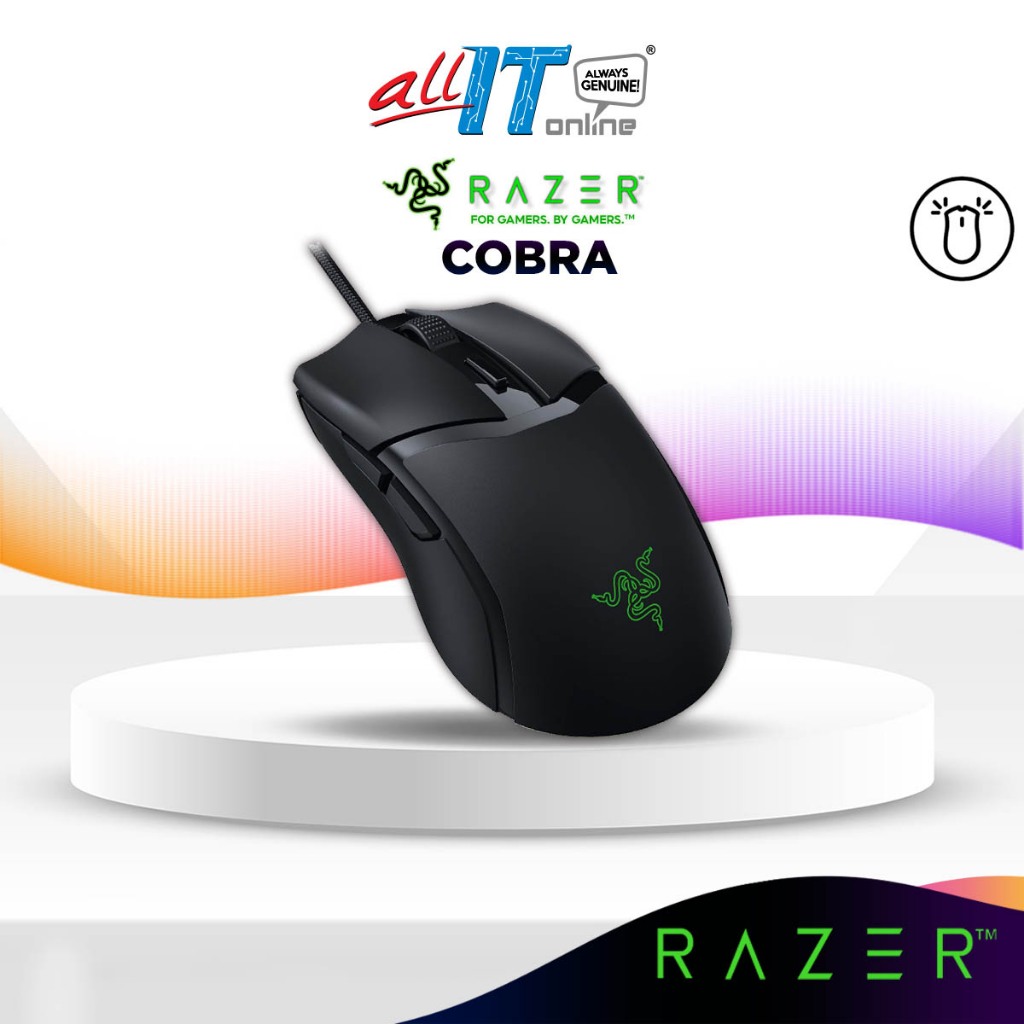 Razer Cobra 58g Lightweight Wired Gaming Mouse | Chroma RGB Lightning ...