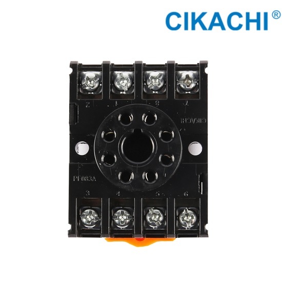 CIKACHI PF083A 8 Pin Relay Socket Round Base | Shopee Malaysia