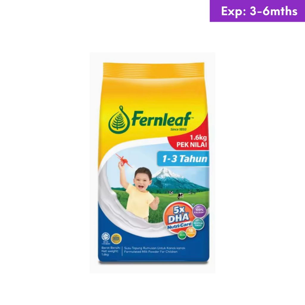 Fernleaf Formula 1-3 Years Plain 1.6kg (MAR 2025 to JULY 2025) | Shopee ...