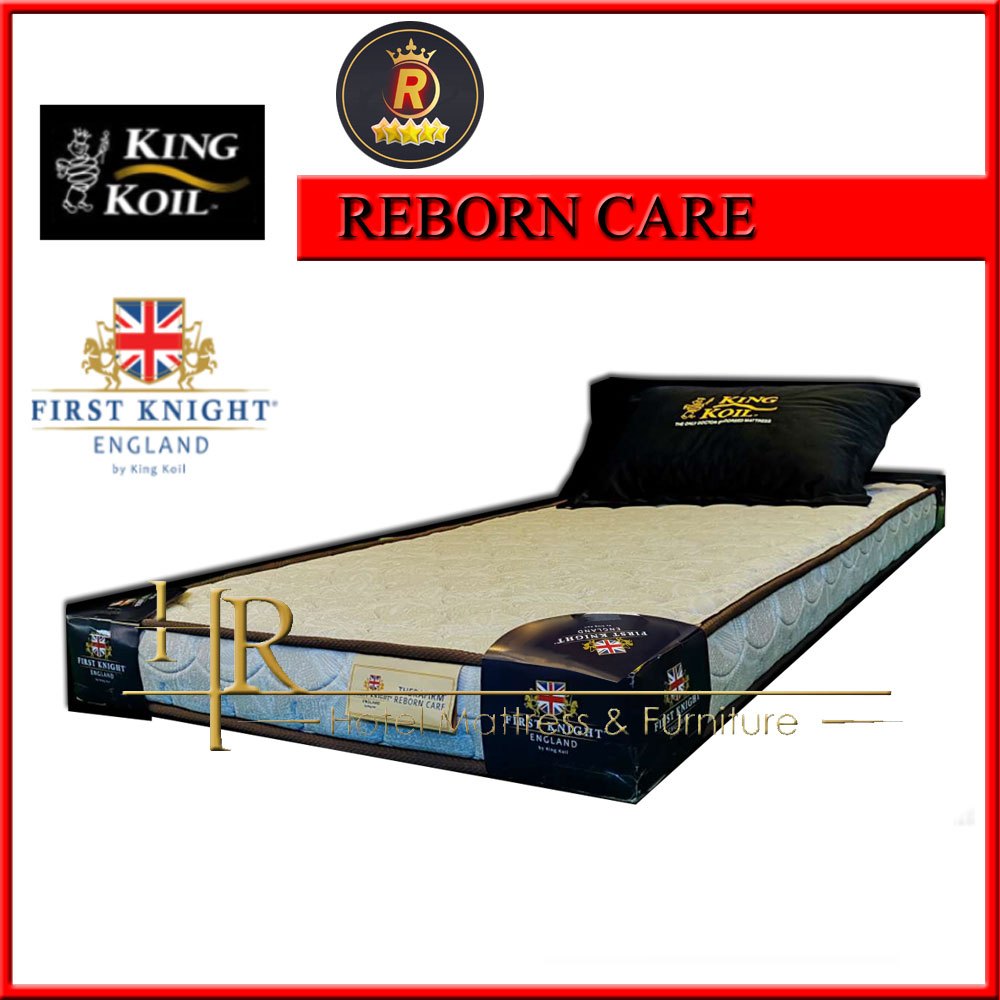 KING KOIL First Knight Therafirm Reborn Care 5" Mattress HR Delivery ...