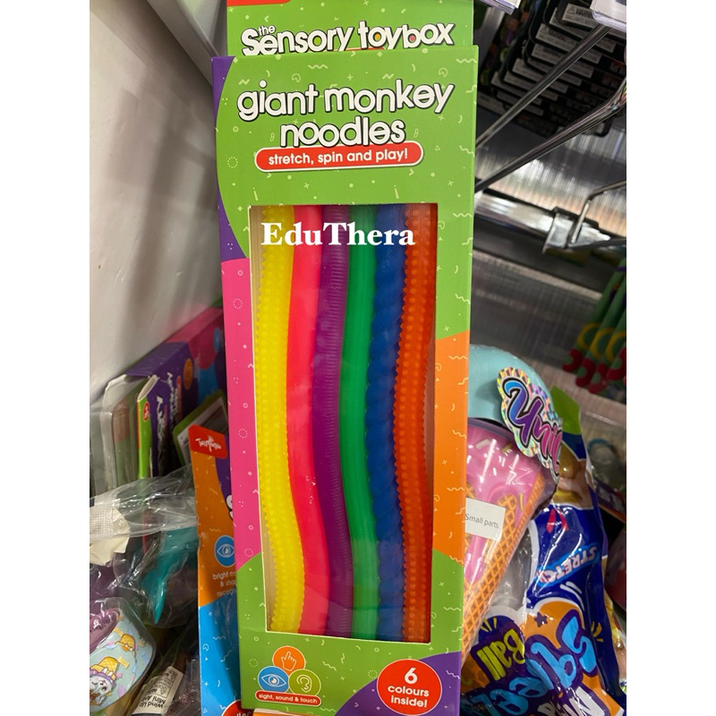 [Australia] Sensory Toy Box Giant Monkey Textured Noodle Fidget Sensory ...