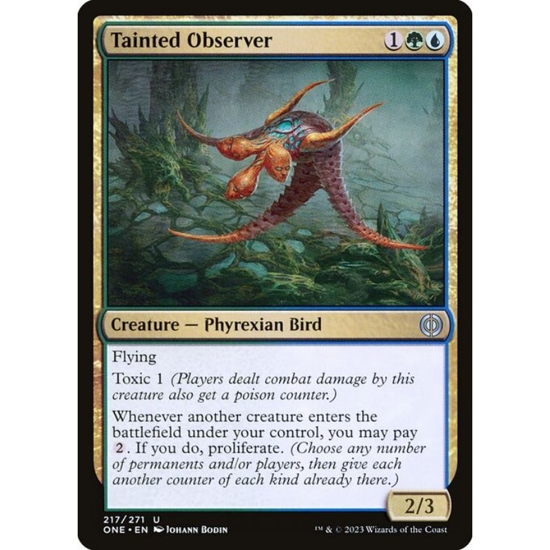 Magic the Gathering - Tainted Observer (ONE) | Shopee Malaysia