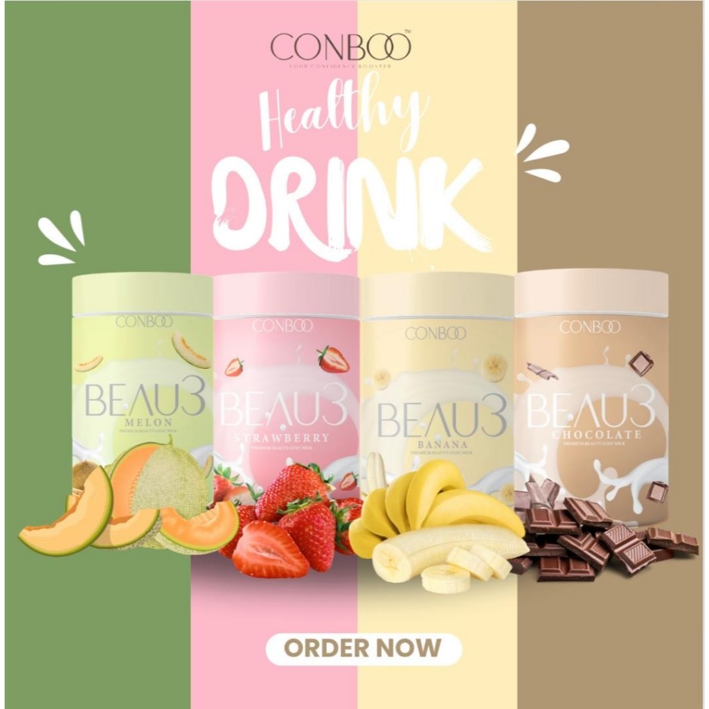 Conboo International Beau3 Susu Kambing Premium Kecantikan Pencerah ...