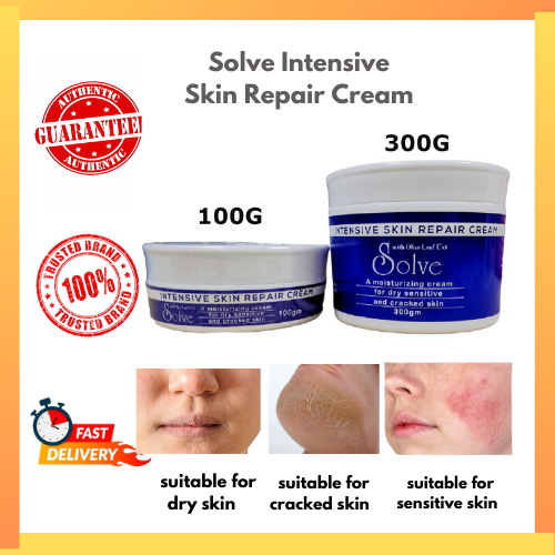 SOLVE INTENSIVE SKIN REPAIR CREAM WITH OLIVE LEAF EXTRACT 100G | 300G ...