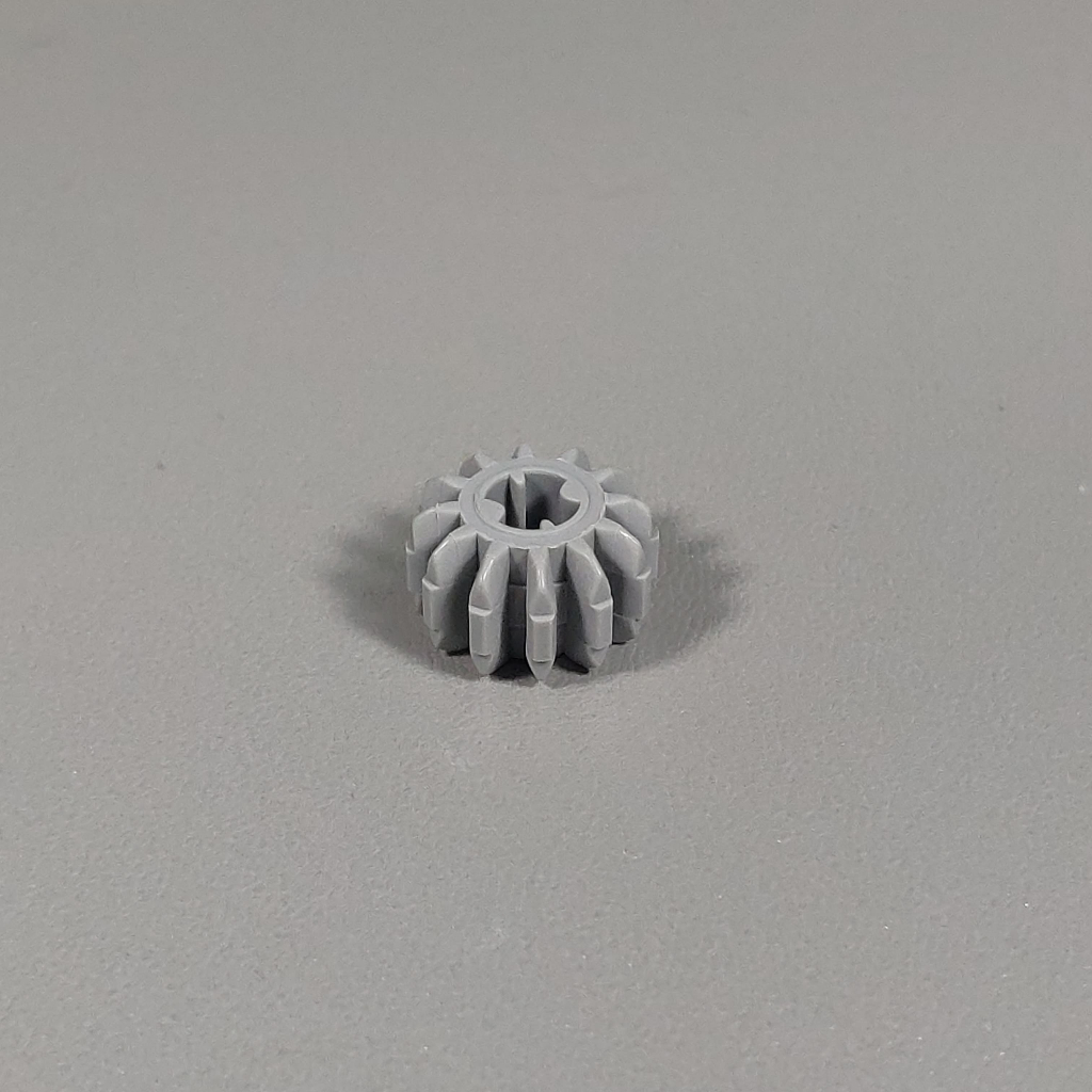 Lego Parts Technic Bionicle - Light Gray Technic Gear 12 Tooth Double ...