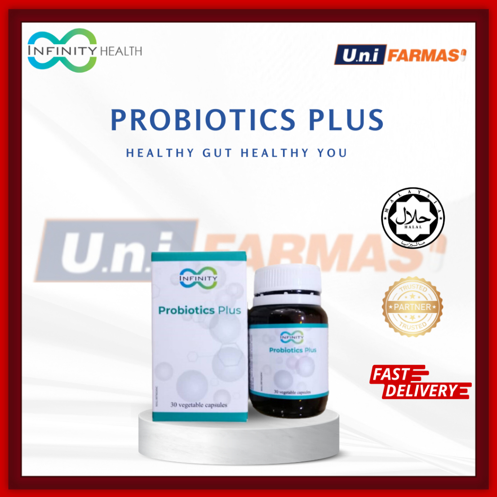 [ORIGINAL] Infinity Probiotics Plus (30 vegetable capsules)[HALAL ...