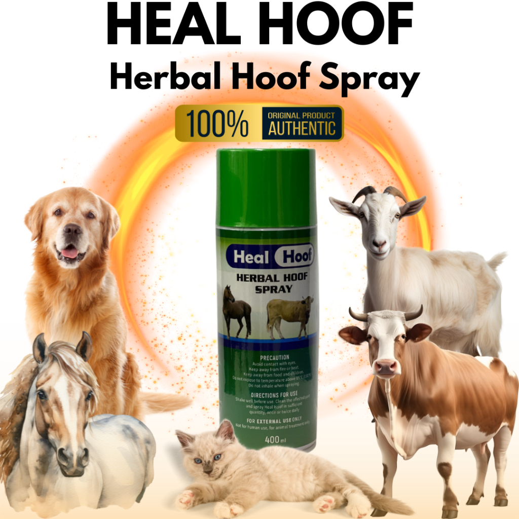Heal Hoof (Herbal Hoof Animal Wound Spray) | Shopee Malaysia