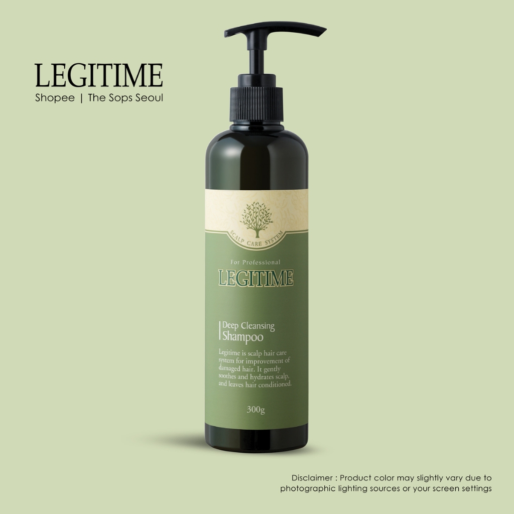 LEGITIME Deep Cleansing Shampoo (300g) | Shopee Malaysia