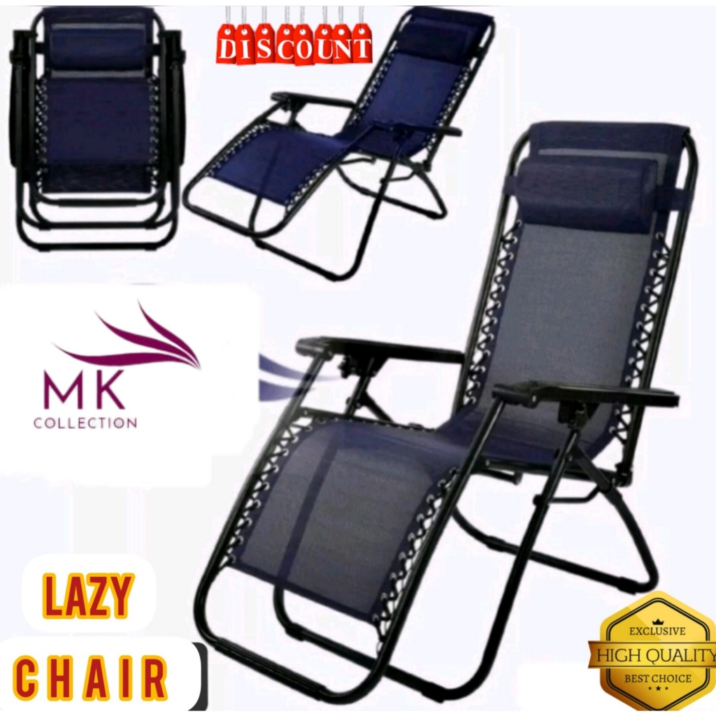 KERUSI MALAS LIPAT LAZY CHAIR FOLDALBE ZERO GRAVITY RECLINING CHAIR ...
