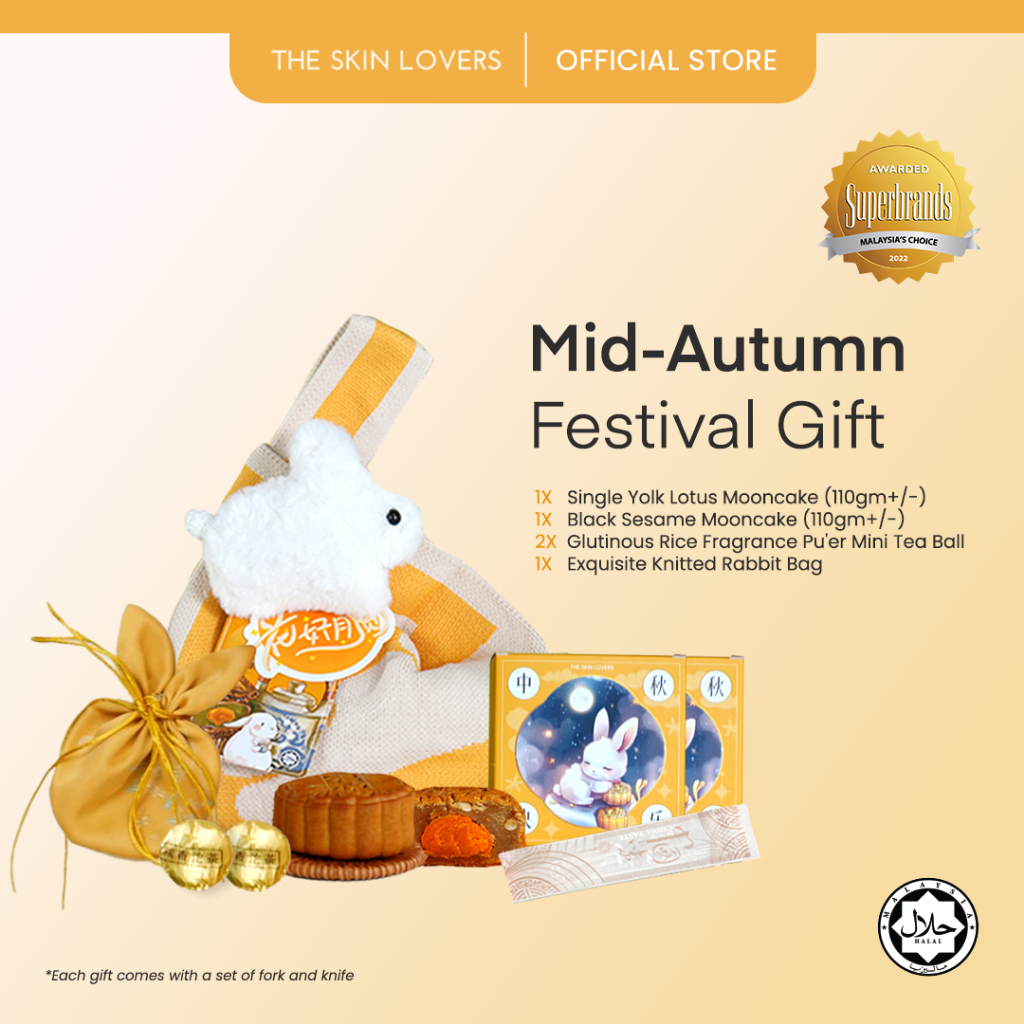 The Skin Lovers Mid Autumn Festival Gift [Mooncake, Mini Tea Balls ...