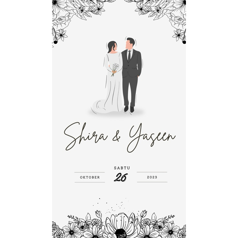 Kad Digital Murah Wedding Card Digital Kad Kahwin Digital Video Kad ...