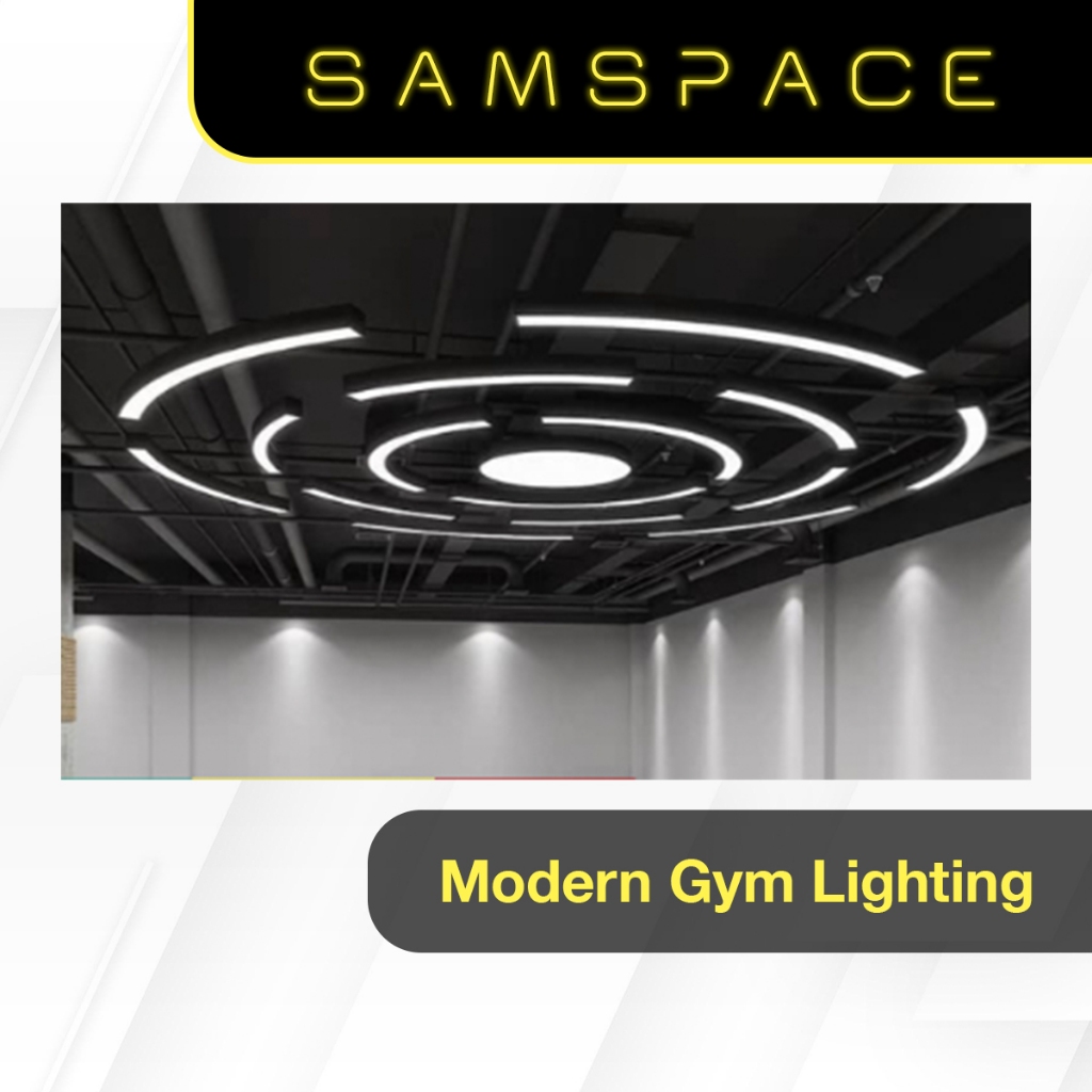 SamSpace Industry Style Y Shape Font Hexagon Lamp | Shopee Malaysia