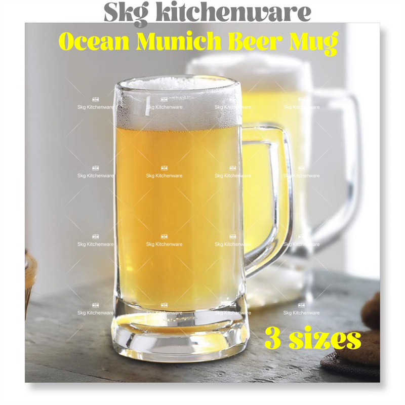 Ocean Munich P0840/P0843/P0940 Series Berliner Beer Mug Thick Drink ...