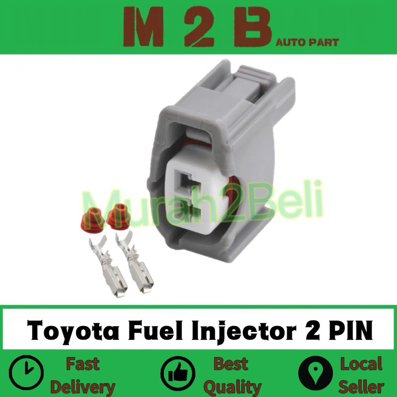 TOYOTA VIOS NCP42 NCP93, CAMRY 1AZ 2AZ-FE Fuel Injector Socket ...
