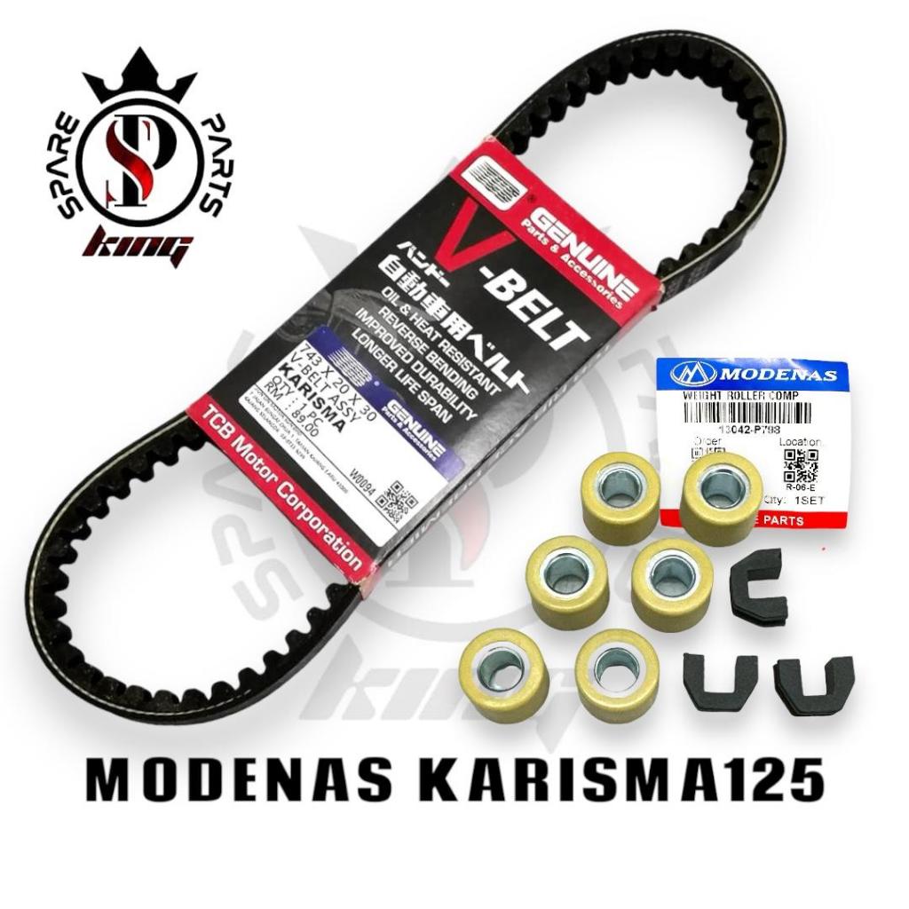 MODENAS KARISMA125 KARISMA V BELT TIMING BELT WITH DRIVE ROLLER SET ...