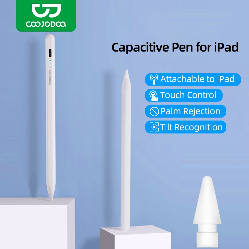 GOOJODOQ Stylus Pencil Touch Switch Type-C Charging For Pad | Shopee ...