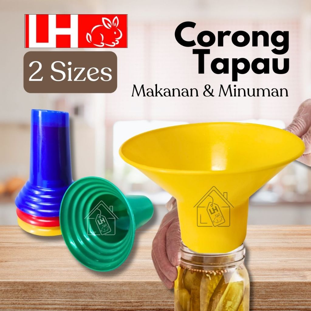 Standard Plastic Food & Beverage Funnel Cup (Corong)/ Kitchen Plastic ...