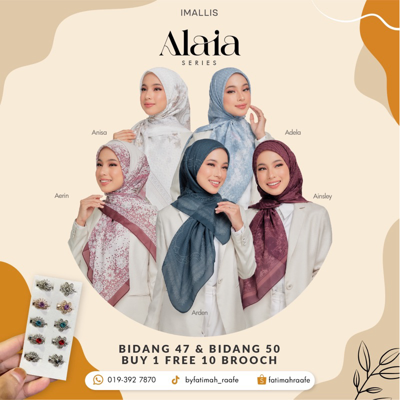 BIDANG 47&50 IMALLIS Edisi Alaiaa Series (Premium Cotton Voile ...