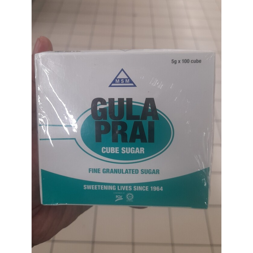 GULA PRAI CUBE SUGAR / KIUB GULA 5GX100 | Shopee Malaysia